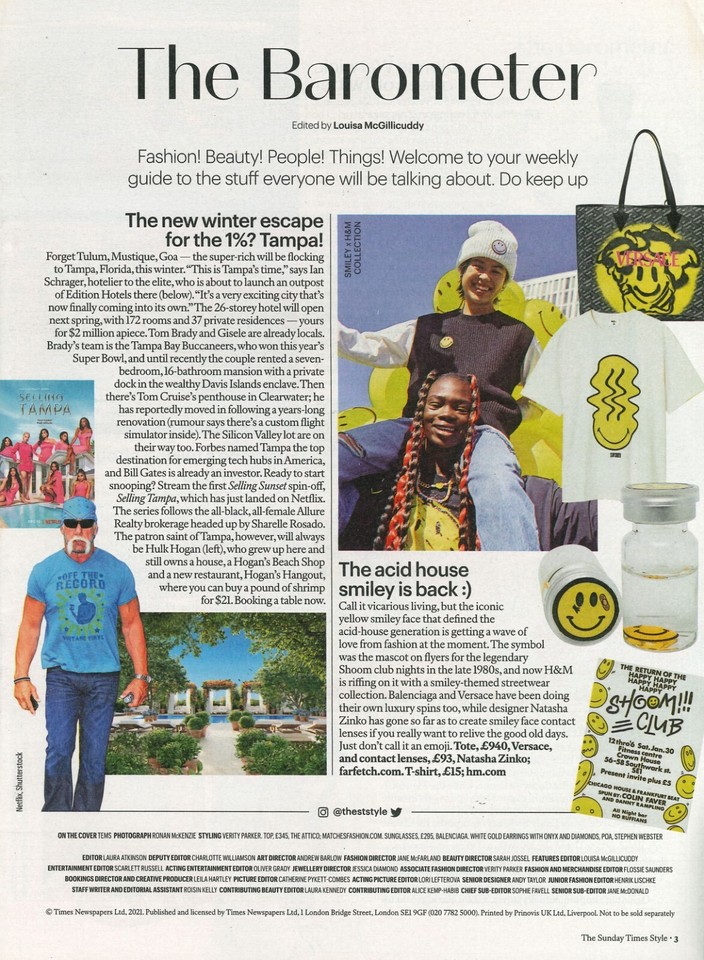 UK Sunday Times Style Magazine: Tems, India Knight, Fashion, Beauty, 19 ...