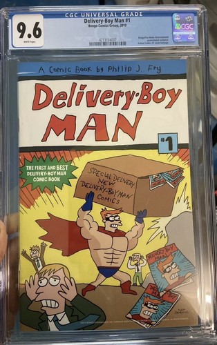 Delivery-Boy Man 1 CGC 9.6 2010 San Diego Comic Con Exclusive | eBay