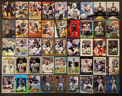 Lot of 45 Different JONATHAN OGDEN Football Cards HOF 1996-2023 FB2596 ...