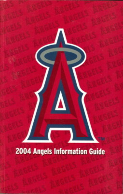 2004 Anaheim Angels Media Guide | eBay