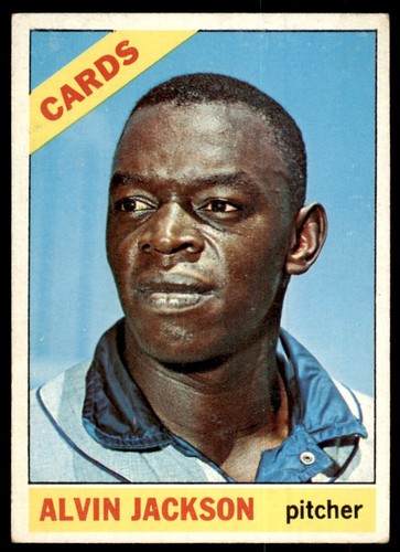 1966 Topps Alvin Jackson A St. Louis Cardinals #206 | eBay
