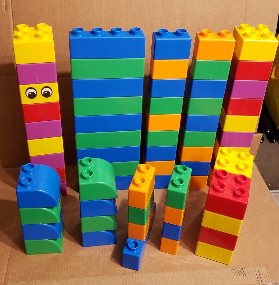 Lot of LEGO 66 Quatro Blocks Toddler Large Building Vintage Toy | eBay
