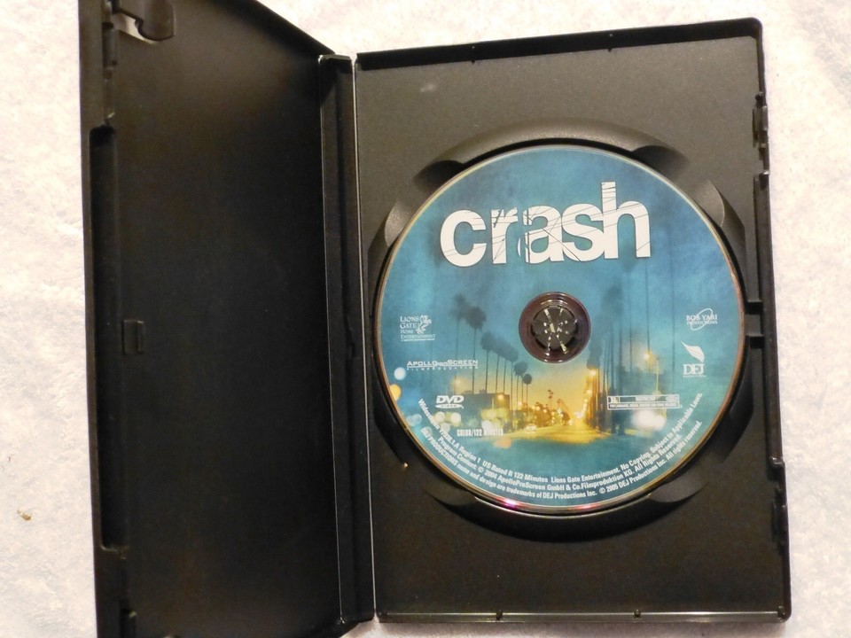 CRASH Oscar BEST PICTURE MOVIE Don Cheadle Sandra Bullock Haggis ...
