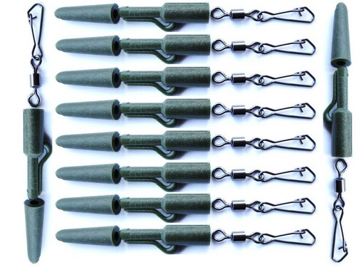 Fishing Tackle 30pc carp weight lead clips snap link swivels for carp ...