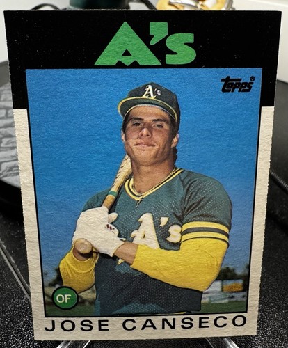 1986 Topps Traded Set-Break # 20T Jose Canseco RC NR-MINT | eBay
