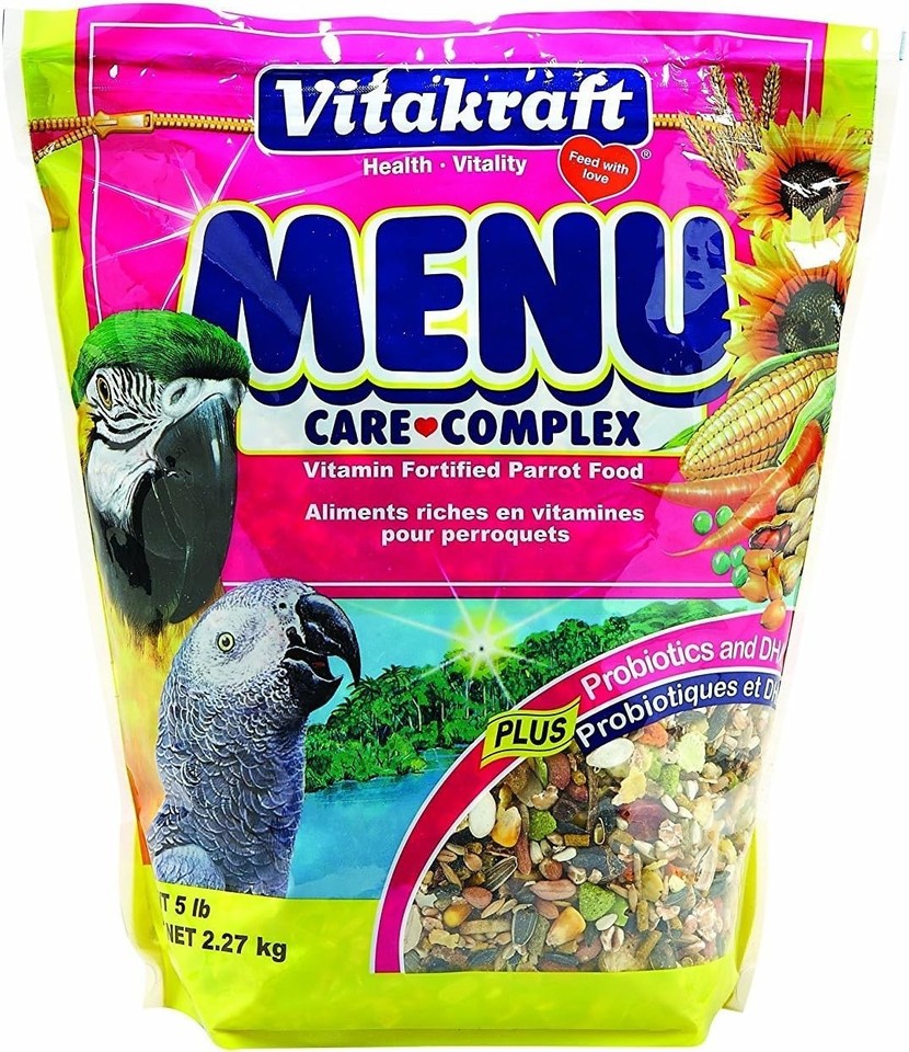 Nutrient-Rich Parrot Food 5lbs for Vibrant Health and Activity | eBay