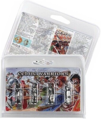 Set Of 4 Pewter Celtic Warrior Figures New In Sealed Pack | eBay UK