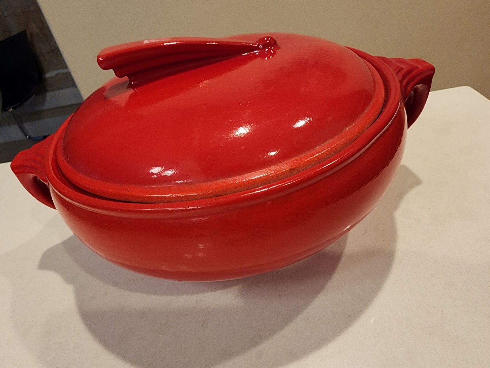 Chinese Red By Hall China Covered Casserole Dish | eBay