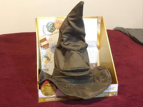 Harry Potter Wizarding World Talking Sorting Hat with 15 Phrases ...