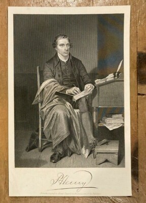 Patrick Henry Founding Father - Litho Art Print - Perfect for Framing ...