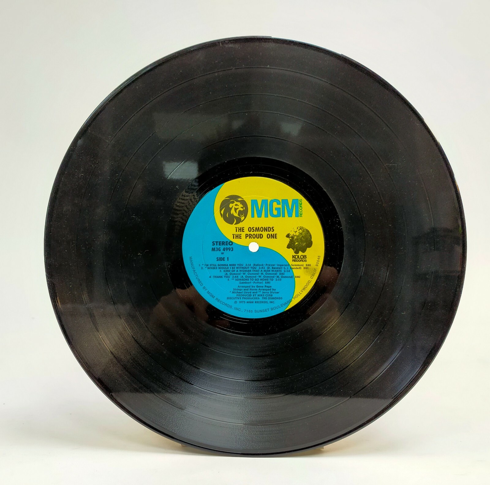 The Osmonds - The Proud One - Musique Disque Vinyle | eBay