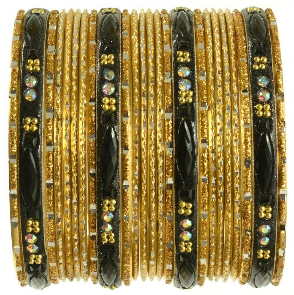 Indian Bangles Set Ethnic Traditional Bracelets Bollywood Bridal Churi ...