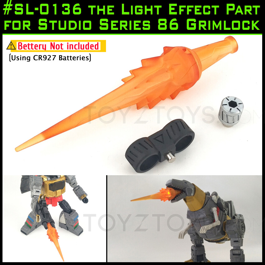 Light Effect Part For SS86 Grimlock Slag Sludge -Shockwave Lab SL-136 ...
