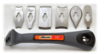 Allway Tools - Soft Grip Contour Scraper Set with 6 Blades (CS6) | eBay UK