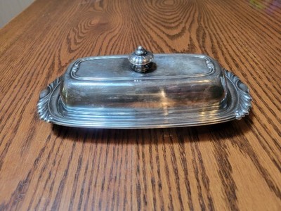 Butter Dishes - Oneida Silver Plate Butter Dish