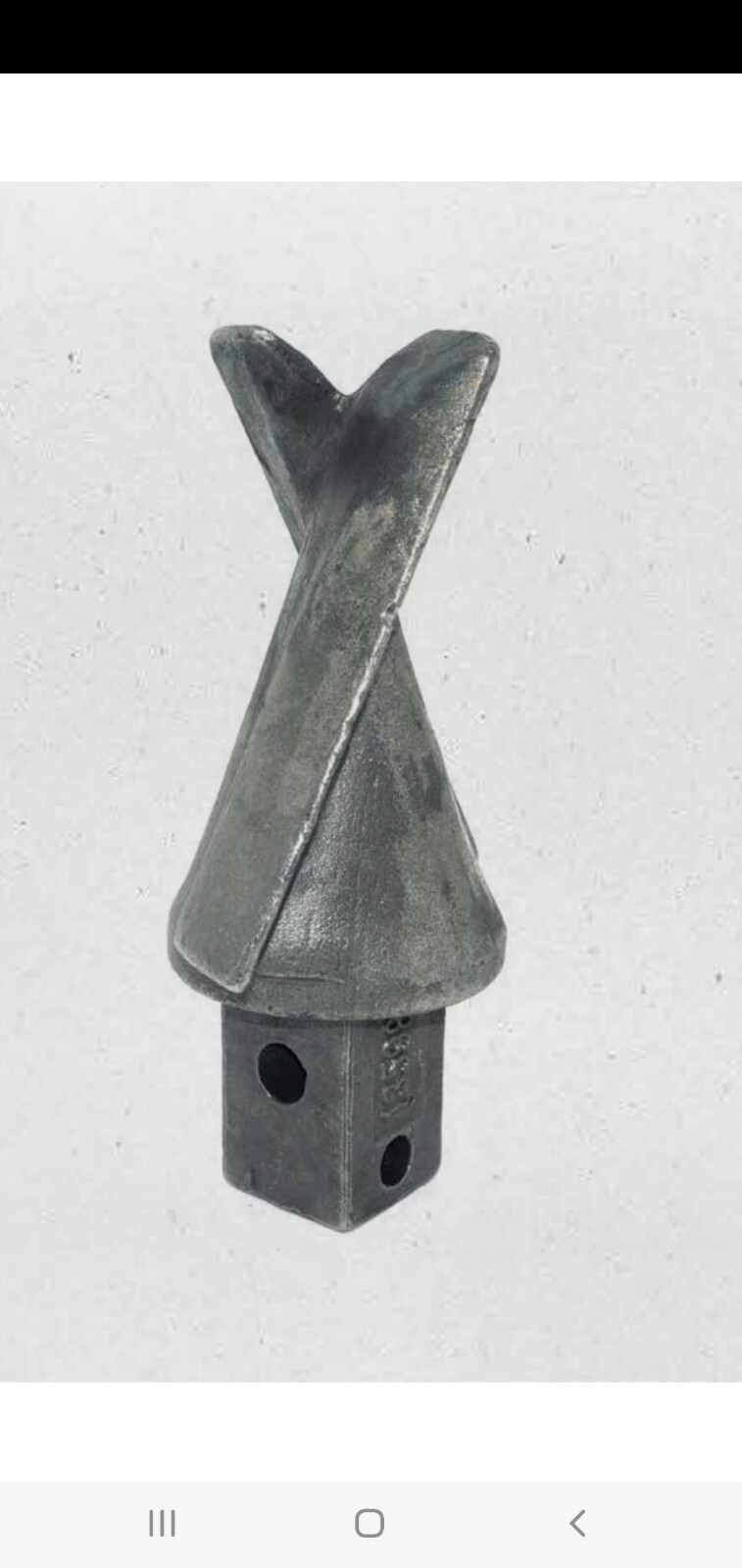 Dirt Auger Fishtail Pilot bit 1-3/4" Sq | eBay