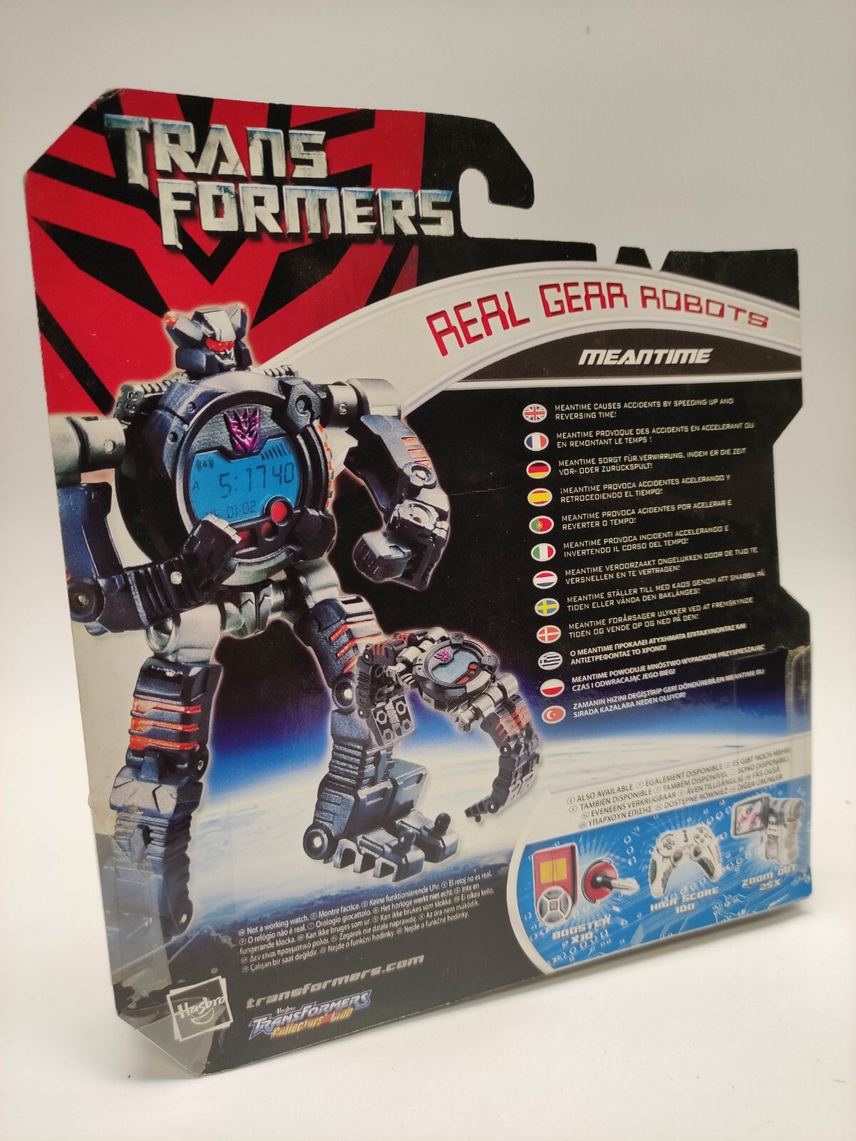 Hasbro Transformers The Movie Real Gear Robots Meantime Action Figure ...