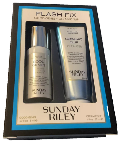 SUNDAY RILEY Flash Fix Facial Kit ceramic slip | eBay
