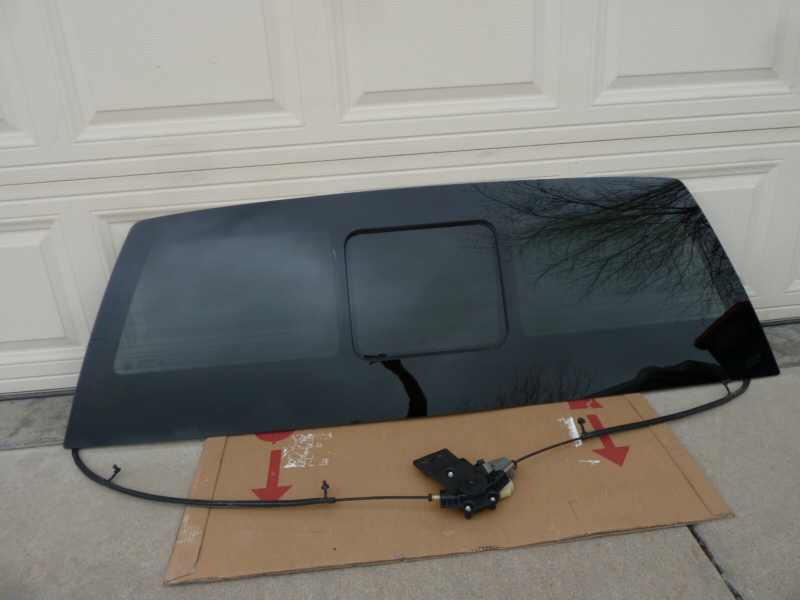 2017-2022 Ford F-250 F-350 Heated Sliding Back Glass Window Factory OEM ...