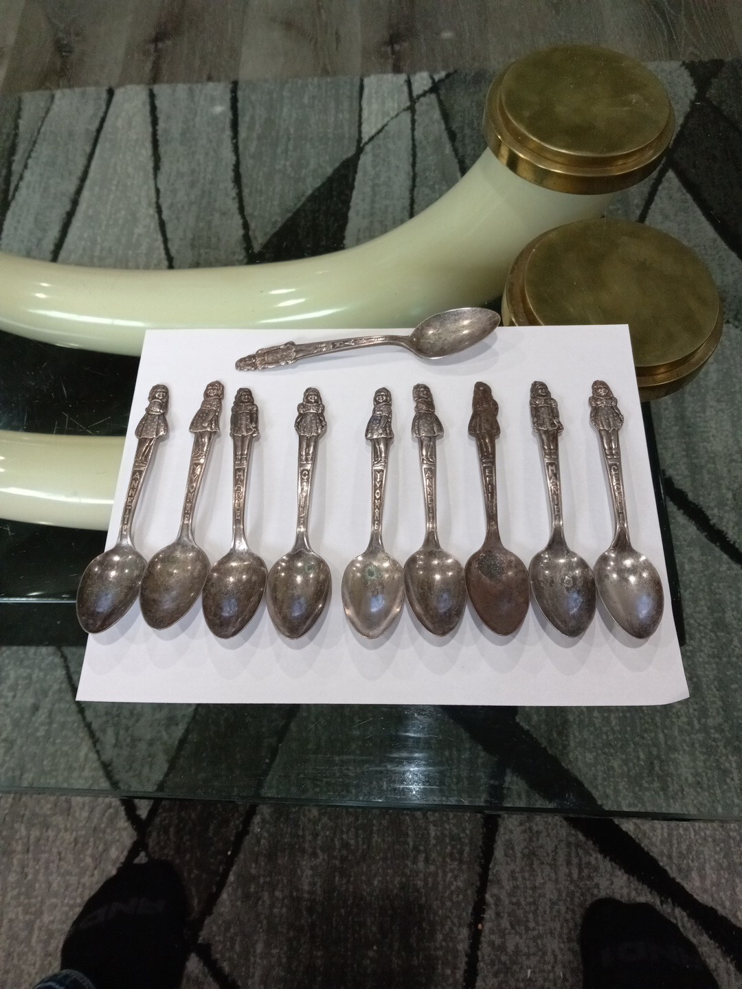 Vintage Carlton Silverplate Quintuplets 10 total | eBay