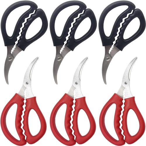 Stainless Steel Seafood Scissors Fish Crab Lobster Shrimp ...