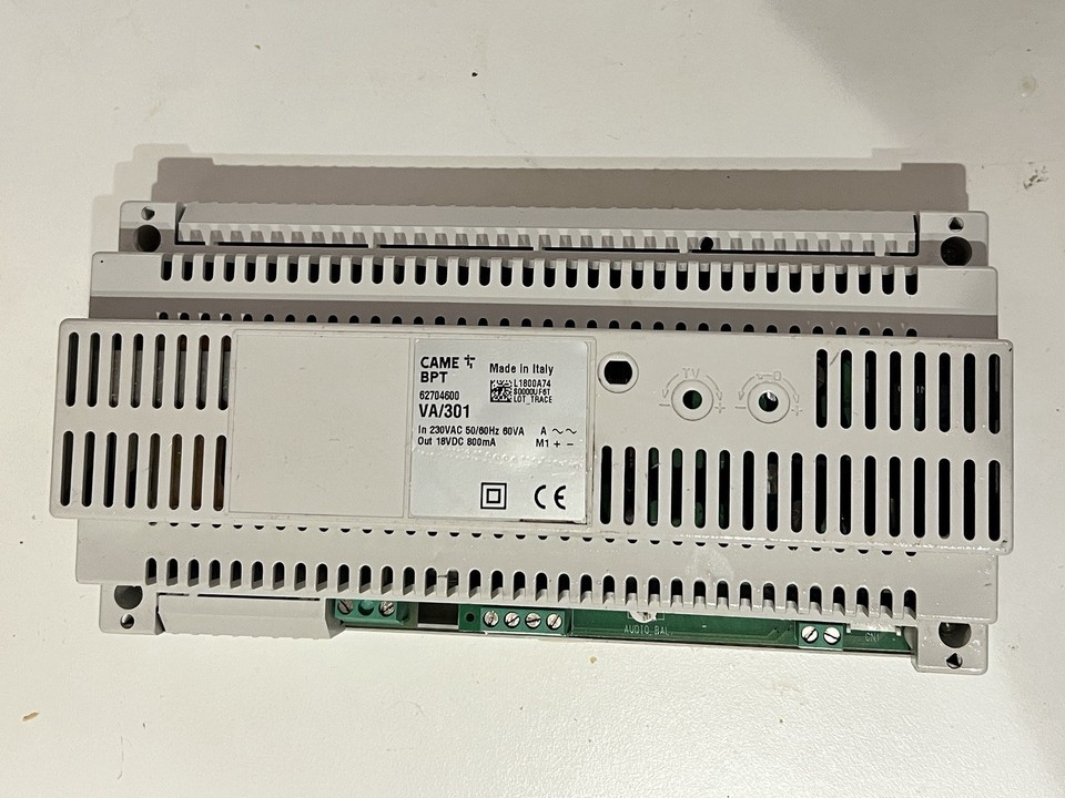 CAME BPT VA/301UK Power supply and control unit for X1 Systems 62704600 ...
