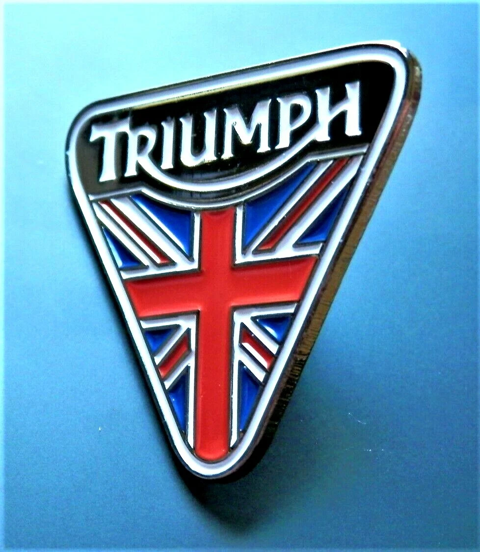 Triumph Motorcycle Logo Union Jack