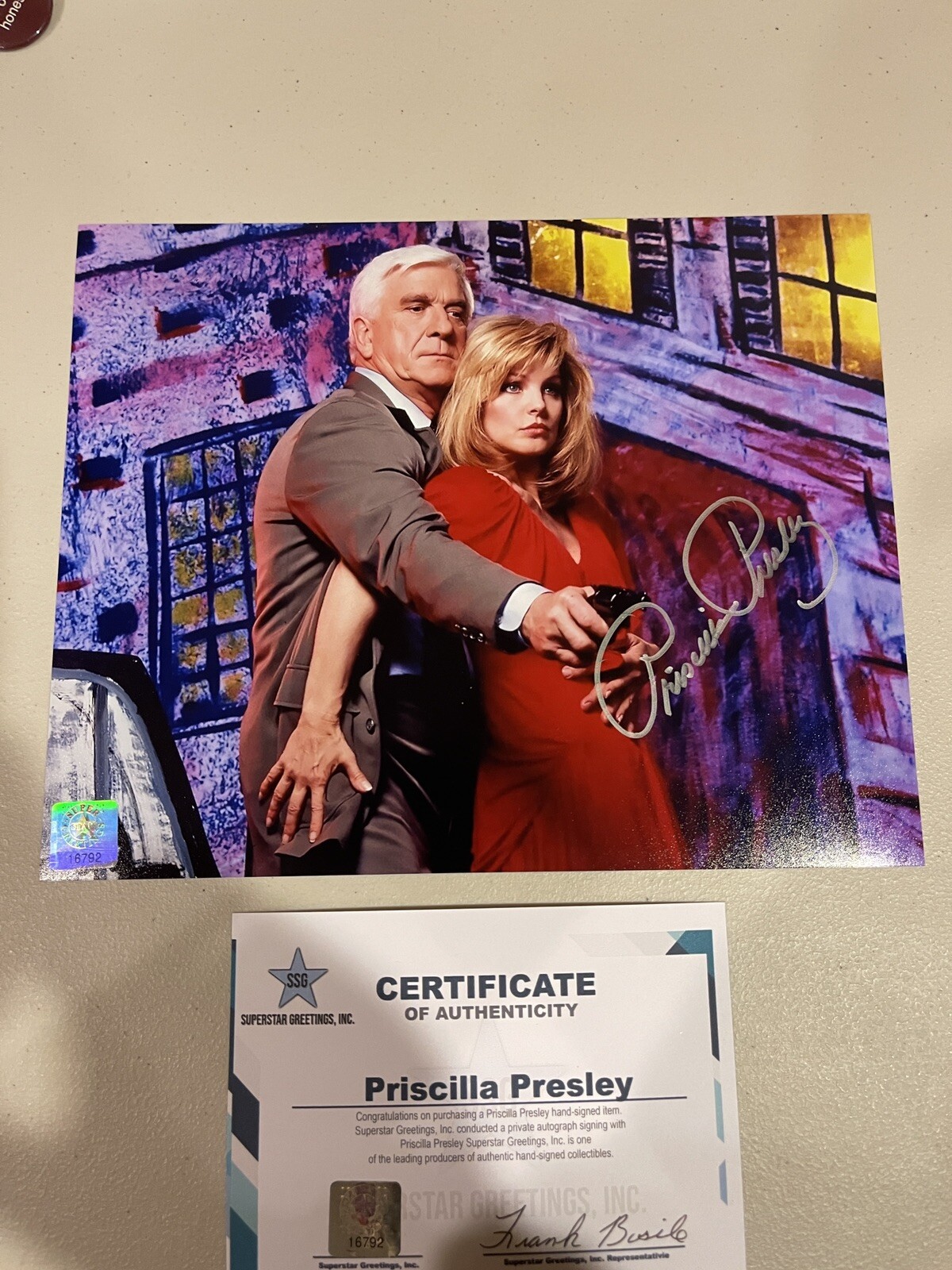 Autographed Priscilla Presley Signed 8x10 Photo Elvis Presley SSG COA ...