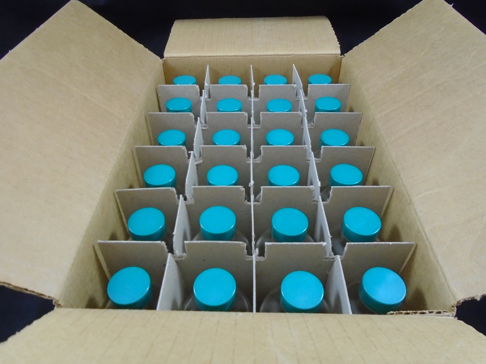 VWR Qorpak Glass 120mL 4oz Clear Narrow Mouth Boston Round Bottle (Case ...