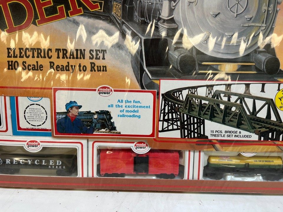 New Model Power Ho Scale Rolling Thunder Train Set Error? FAT BOY 0-4-0 ...