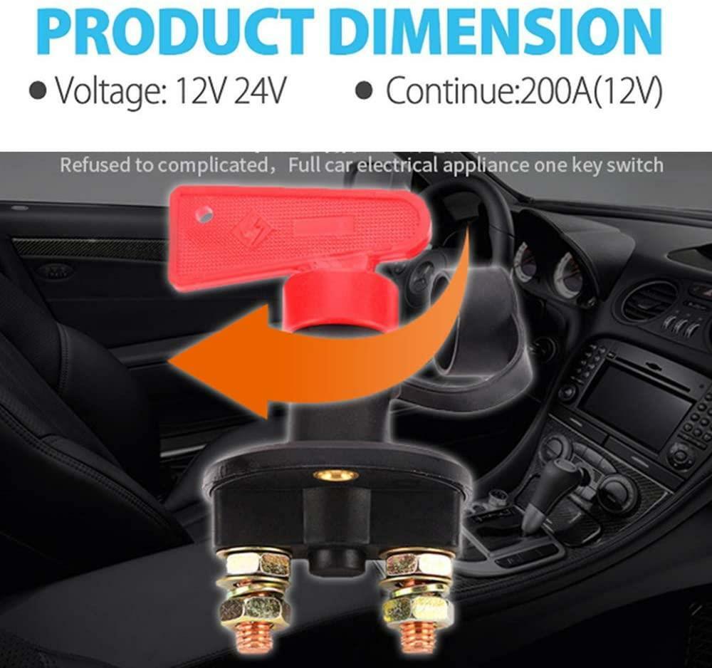 Caravan Motor Mover 200A Battery Isolator Switch Truma Powertouch eMove ...
