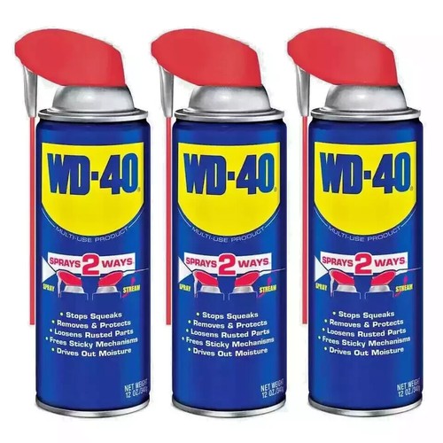 12oz Multi purpose original WD-40 formula lubricant spray 3-pack w ...