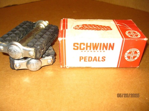 NOS Schwinn Sting Ray Block Pedals | eBay
