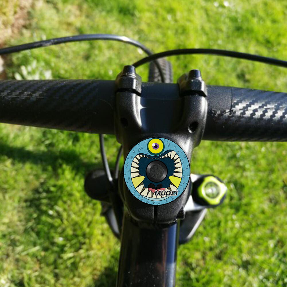 Bicycle Headset Cover Aluminum Alloy with Screws Cycling Parts (Style I ...