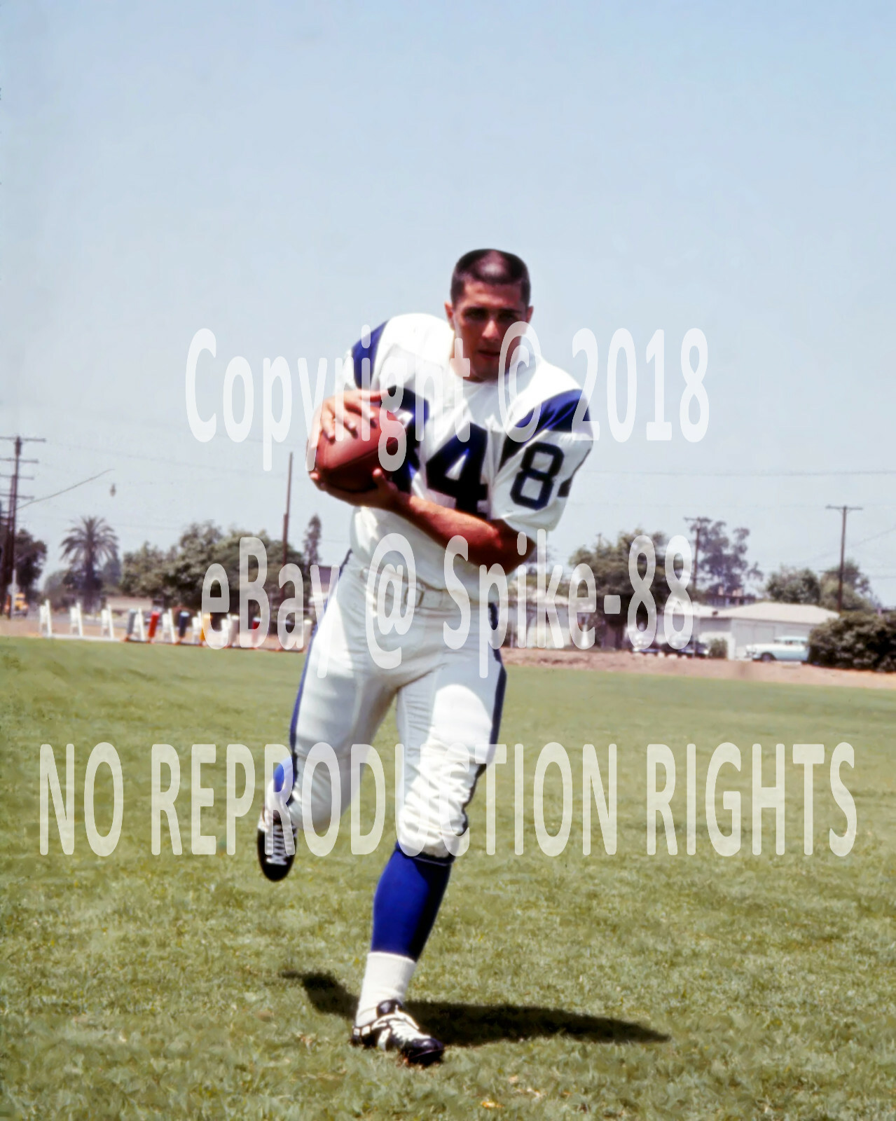 JACK SNOW LOS ANGELES RAMS 1960'S & 1970's 8X10 PHOTO LOT (2) | eBay