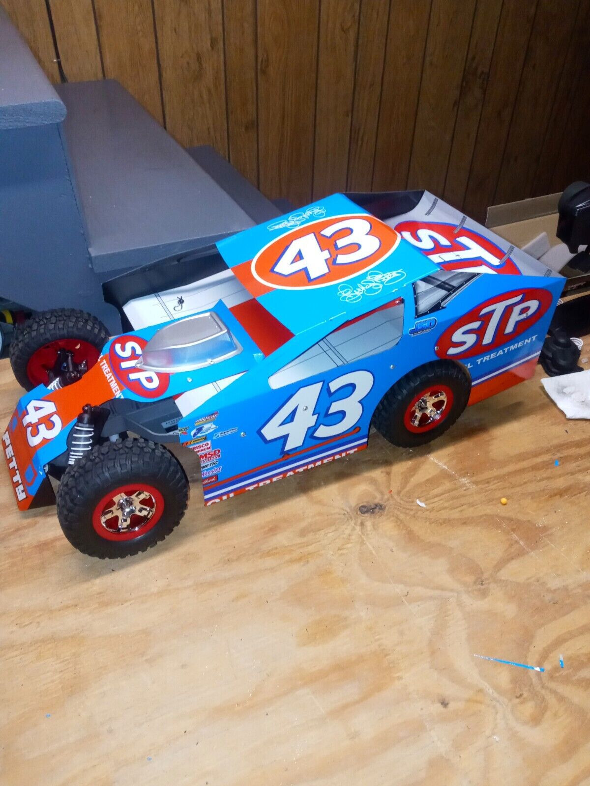 SALVAS MUDBOSS TRAXXAS SLASH STP RICHARD PETTY WRAP KIT | eBay