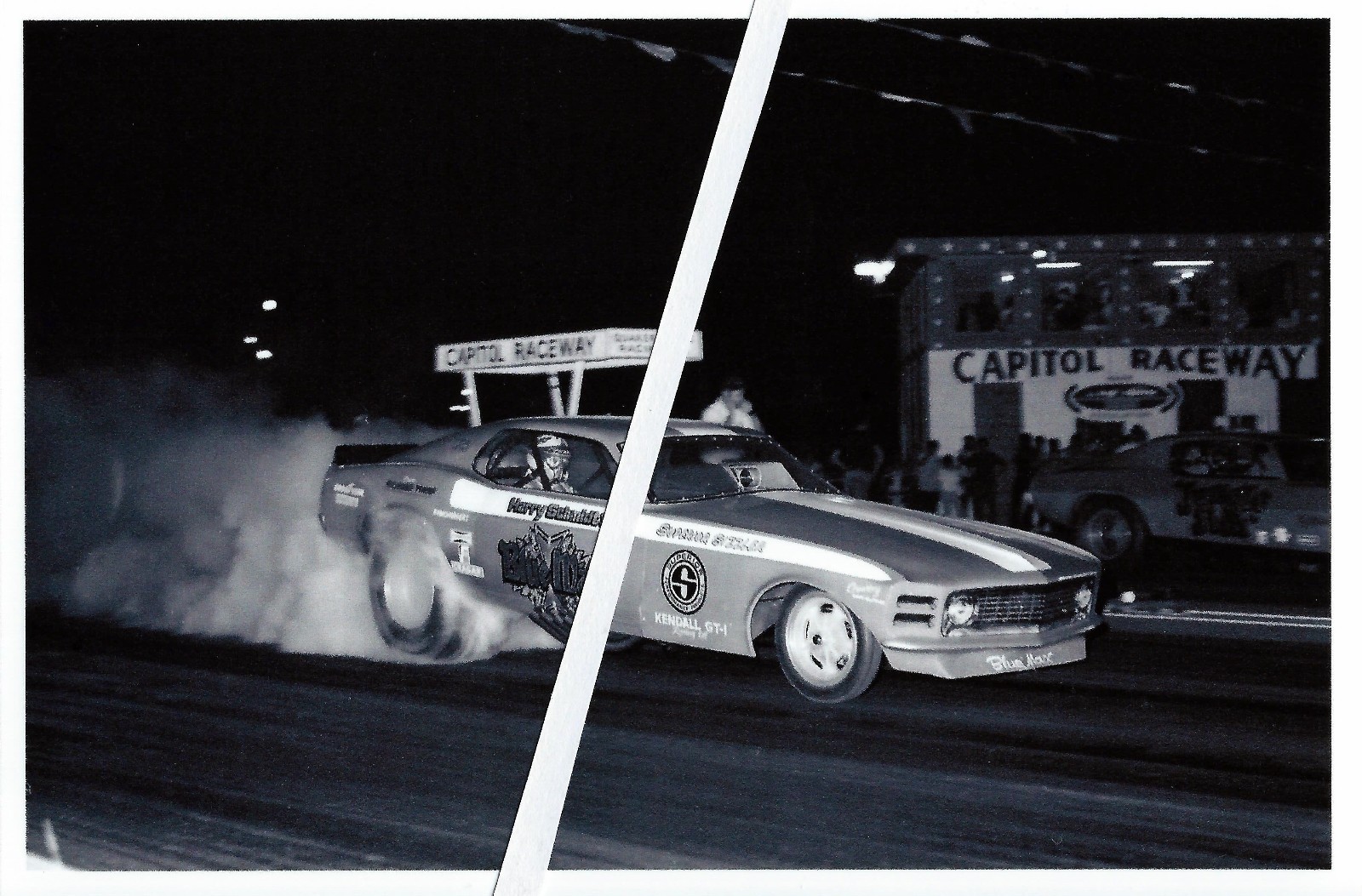 1970s NHRA Drag Racing-Funny Cars-"Blue Max" vs "Jungle Jim" Liberman ...