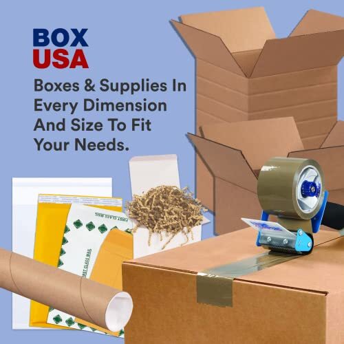 BOX USA Moving Boxes Medium 18"L x 14"W x 12"H 20-Pack | Corrugated ...