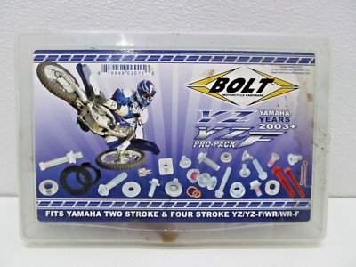 Bolt YZ YZF WR WRF 2 & 4 Stroke Pro Pack Hardware Bolt Kit MOTORCYCLE ...
