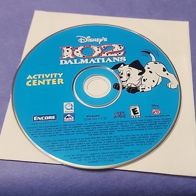 102 DALMATIANS Activity Center [CD ROM] (PC, 2003) DISK ONLY | eBay