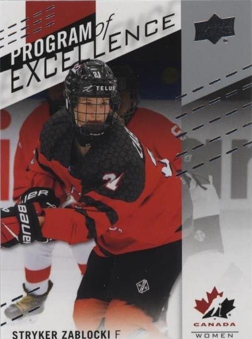 2025 Upper Deck Team Canada Juniors - Program of Excellence Stryker ...