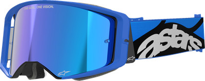 ALPINESTARS GOGGLES Supertech Goggle - Stream - Blue - ABS Fits Vision ...