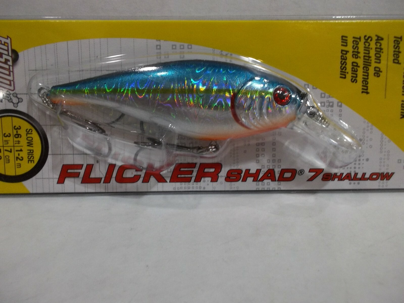 Berkley Flicker Shad 7 Shallow 3" long 2/7 oz Rattles Choose your ...