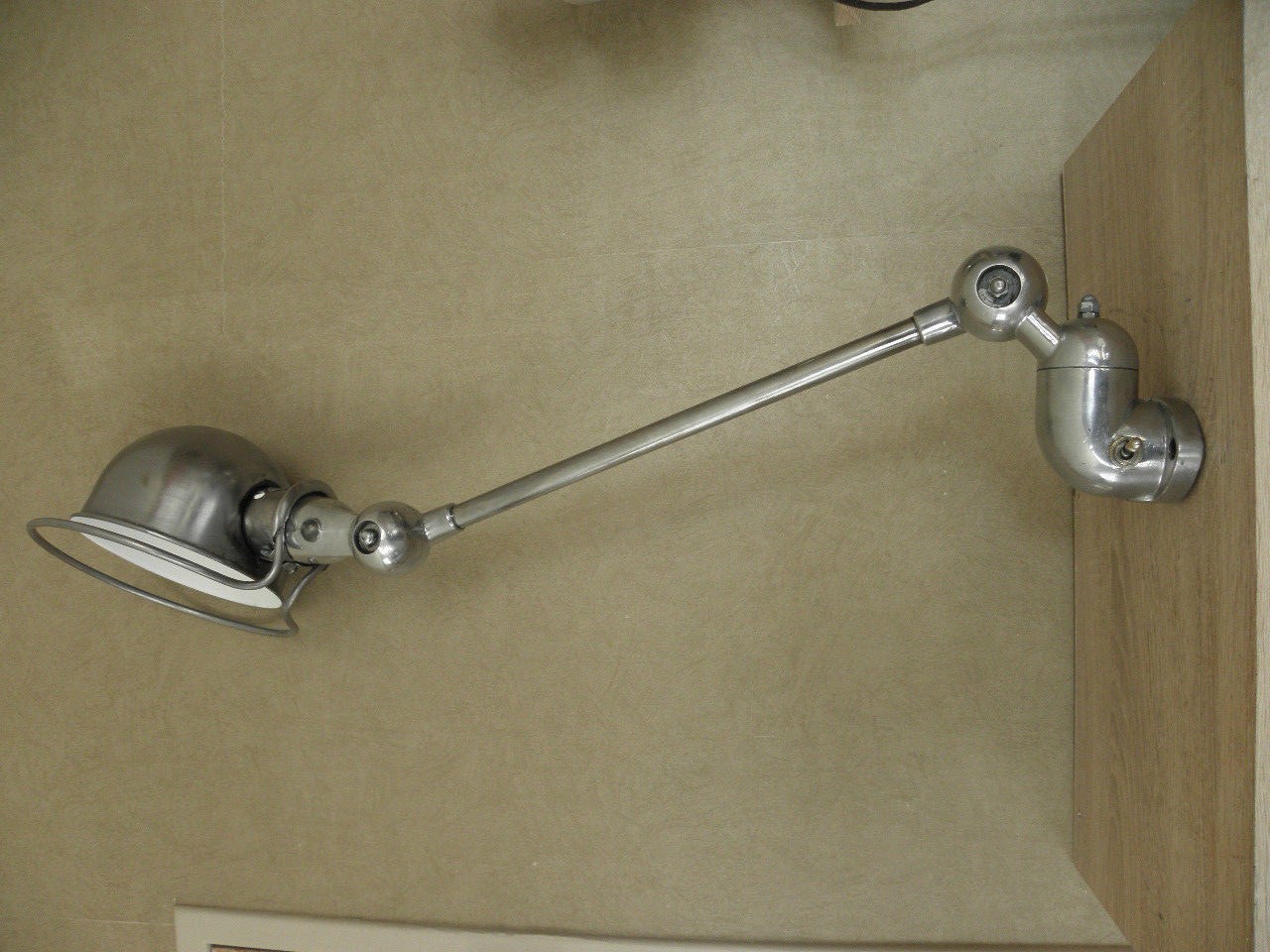 lamp wall Machinist light desk sconce arms articulating Machine age ...