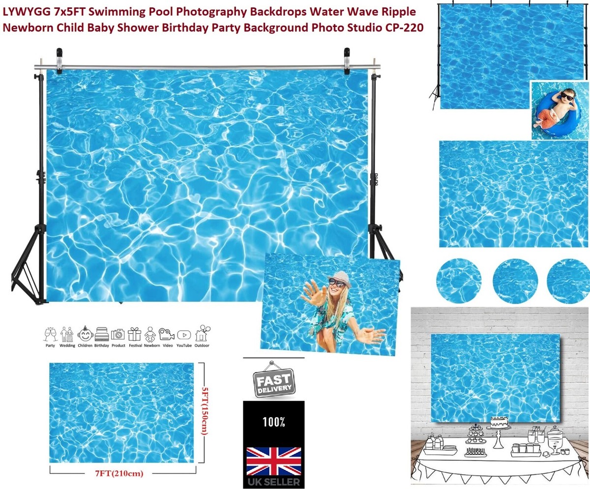 Water Party Backdrop