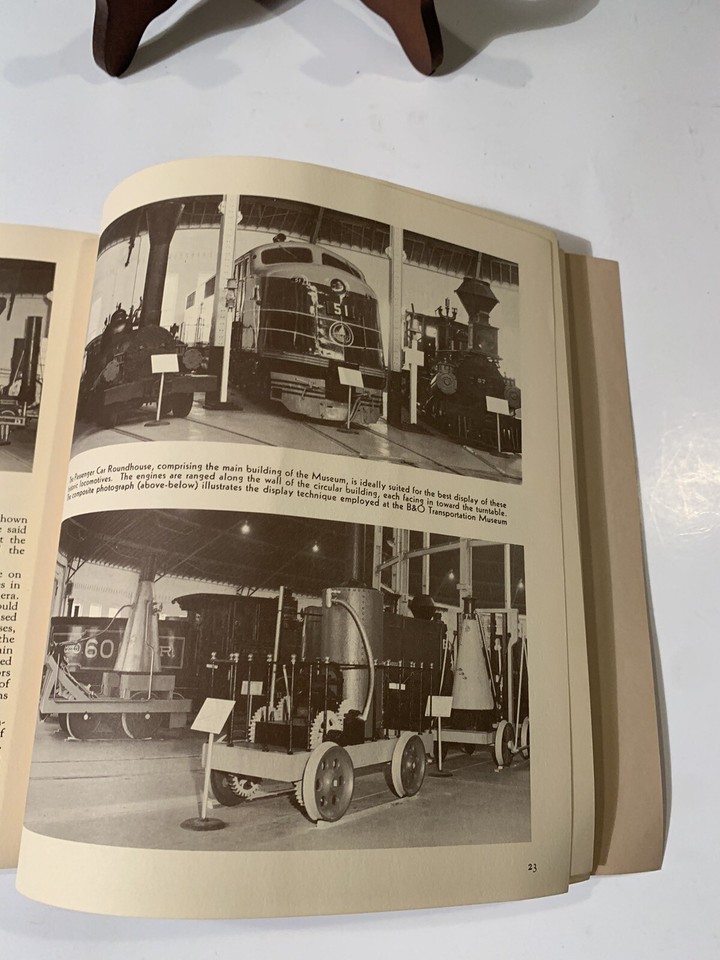 VTG Baltimore and Ohio Transportation Museum Brochure Soft Cover 33 Pgs ...