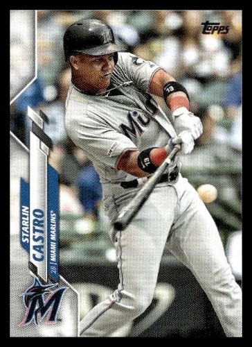 2020 Topps #29 Starlin Castro Miami Marlins Baseball card | eBay