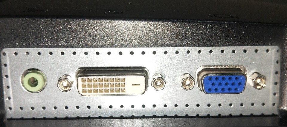 HP 2009m 20 inch Widescreen LCD Monitor with Built-in Speakers | eBay