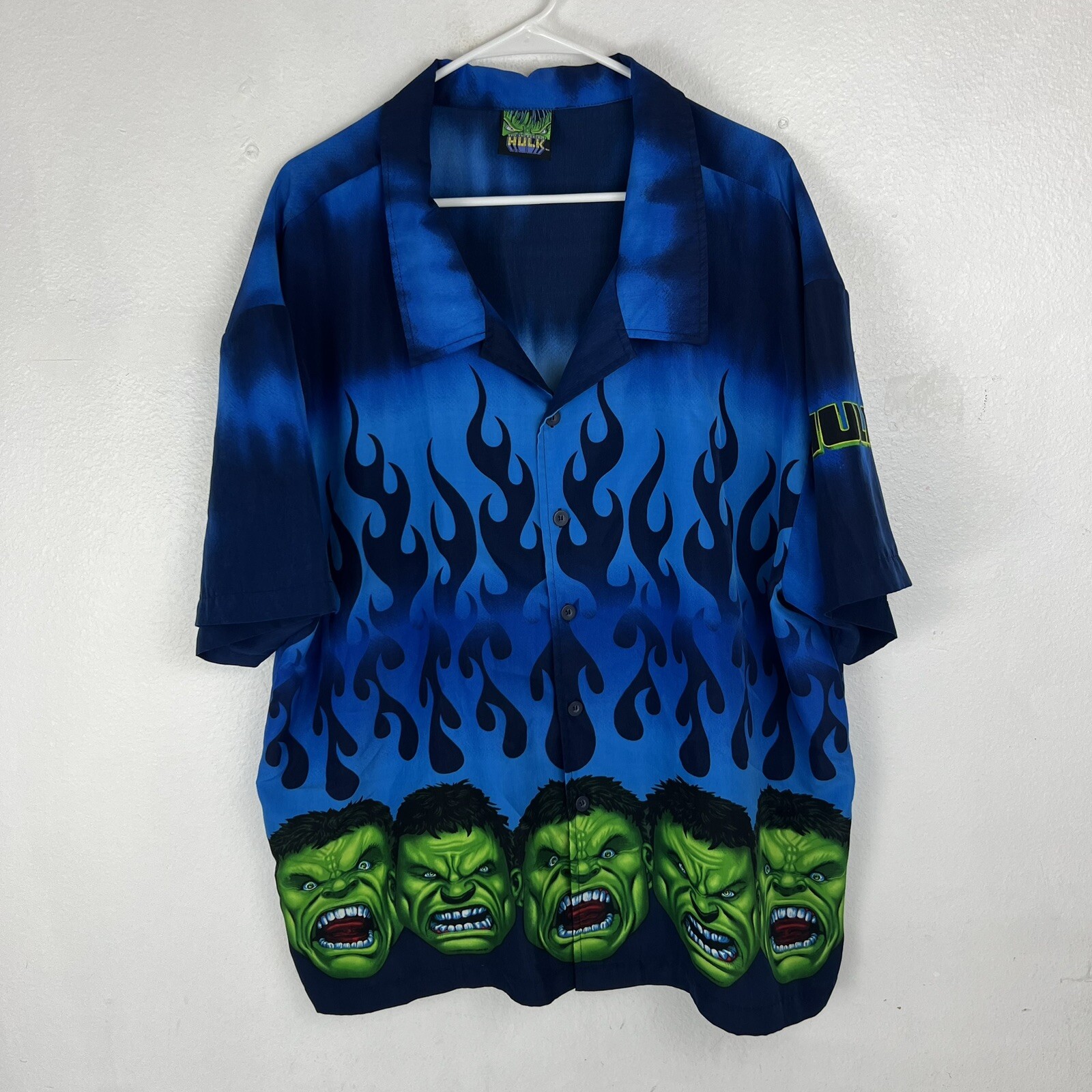 Vintage 2002 Marvel The Incredible Hulk NTD Apparel H… - Gem