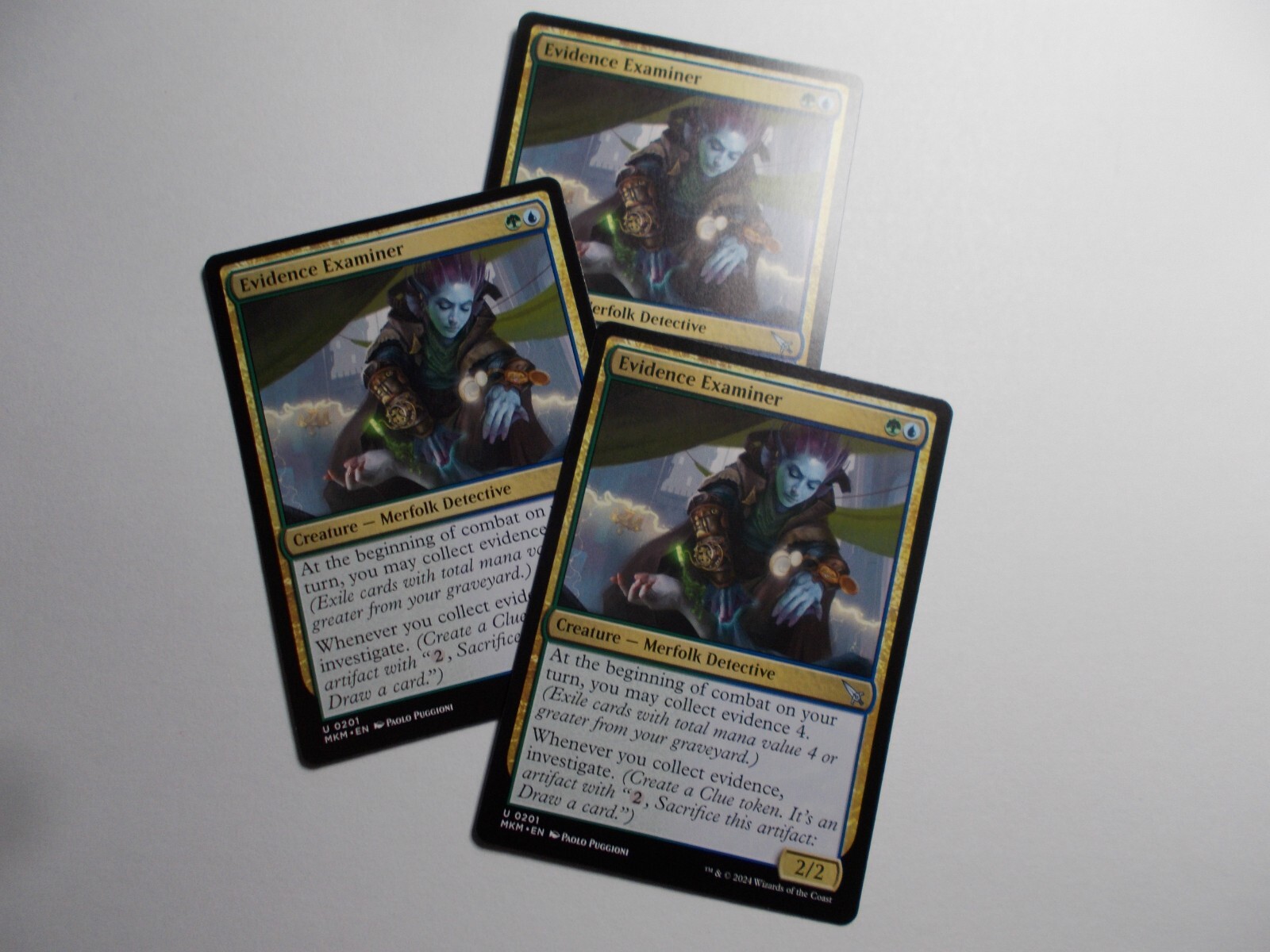 Evidence Examiner x3 MTG MAKM Multi-Color Uncommon Creature NM/M | eBay